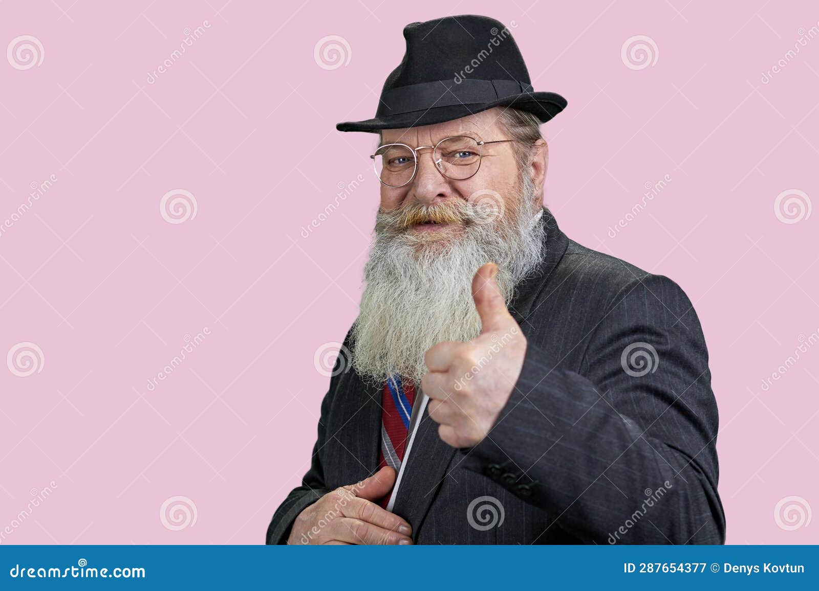 Portrait of Happy Senior Man Showing Thumb Up. Stock Image - Image of ... Portrait of Happy Senior Man Showing Thumb Up. Stock Image - Image of ...