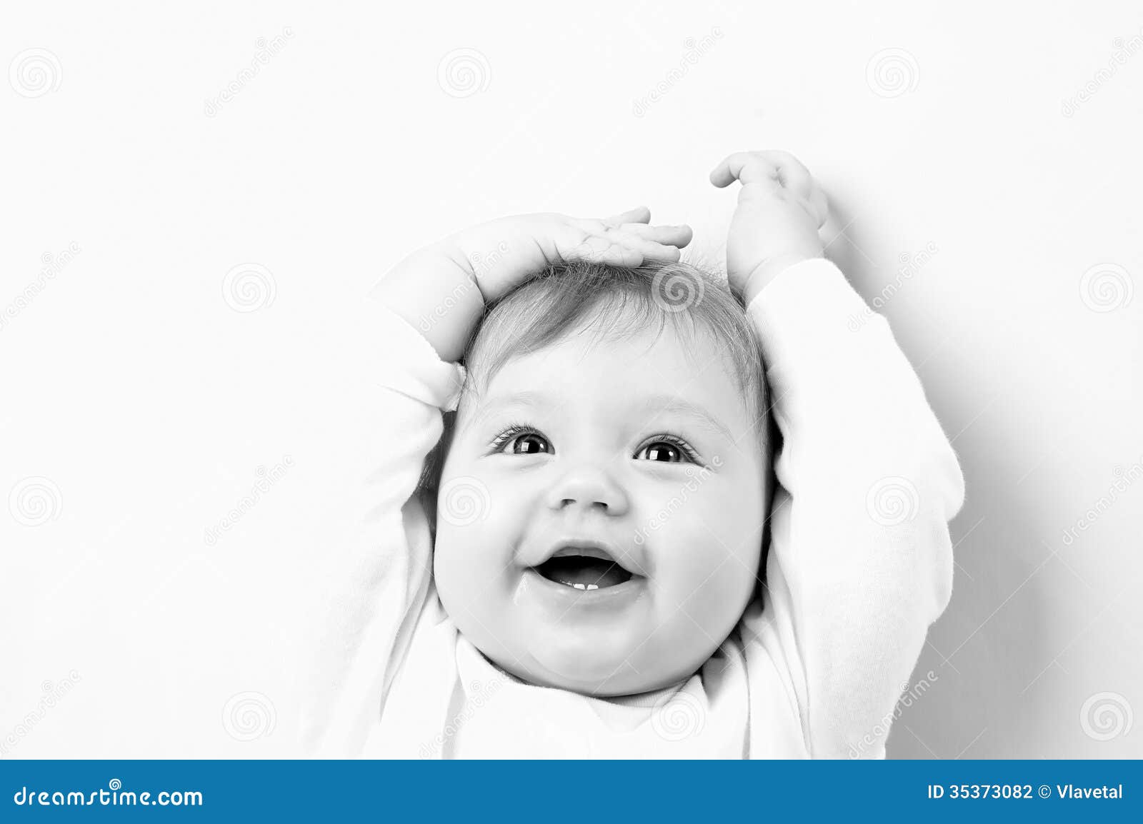 Portrait of Happy Smiling Baby Stock Photo - Image of human, eyes: 35373082