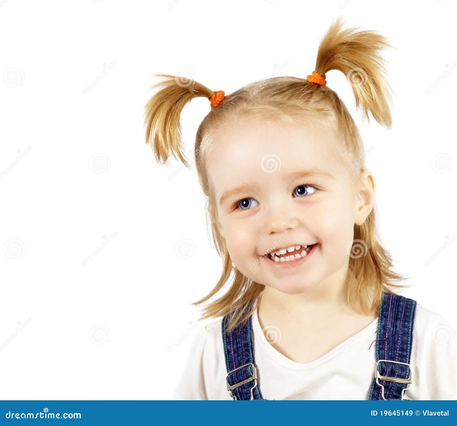 Portrait of the Happy Smiling Child Stock Image - Image of brown ...