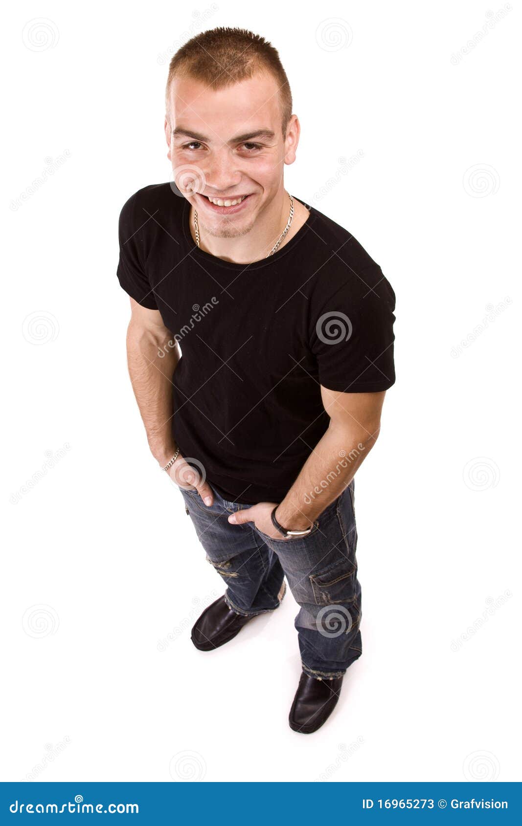 Portrait of Happy Smiling Man Stock Image - Image of healthy, caucasian ...