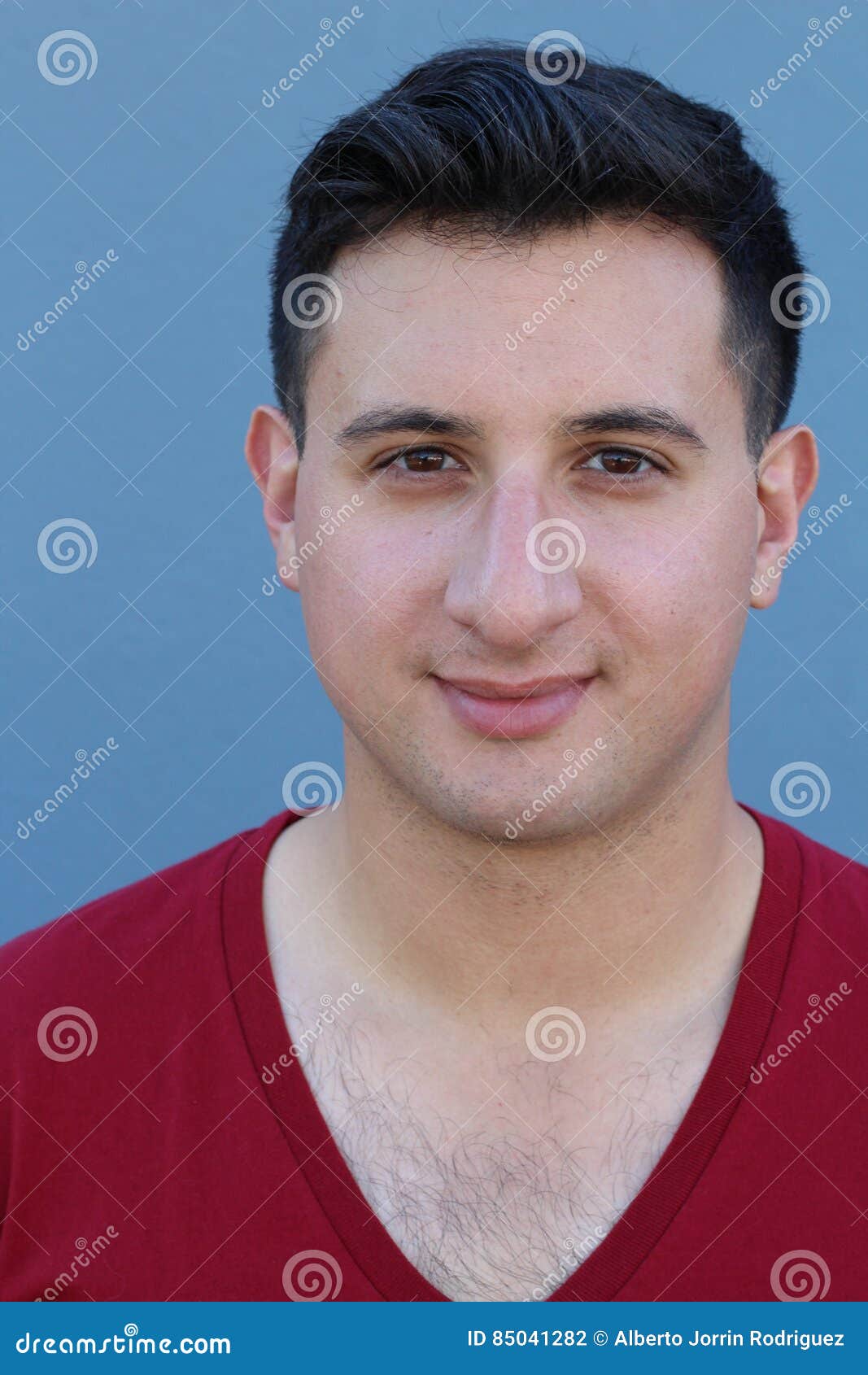 Portrait of Happy Smiling Man - Stock Image Stock Photo - Image of ...