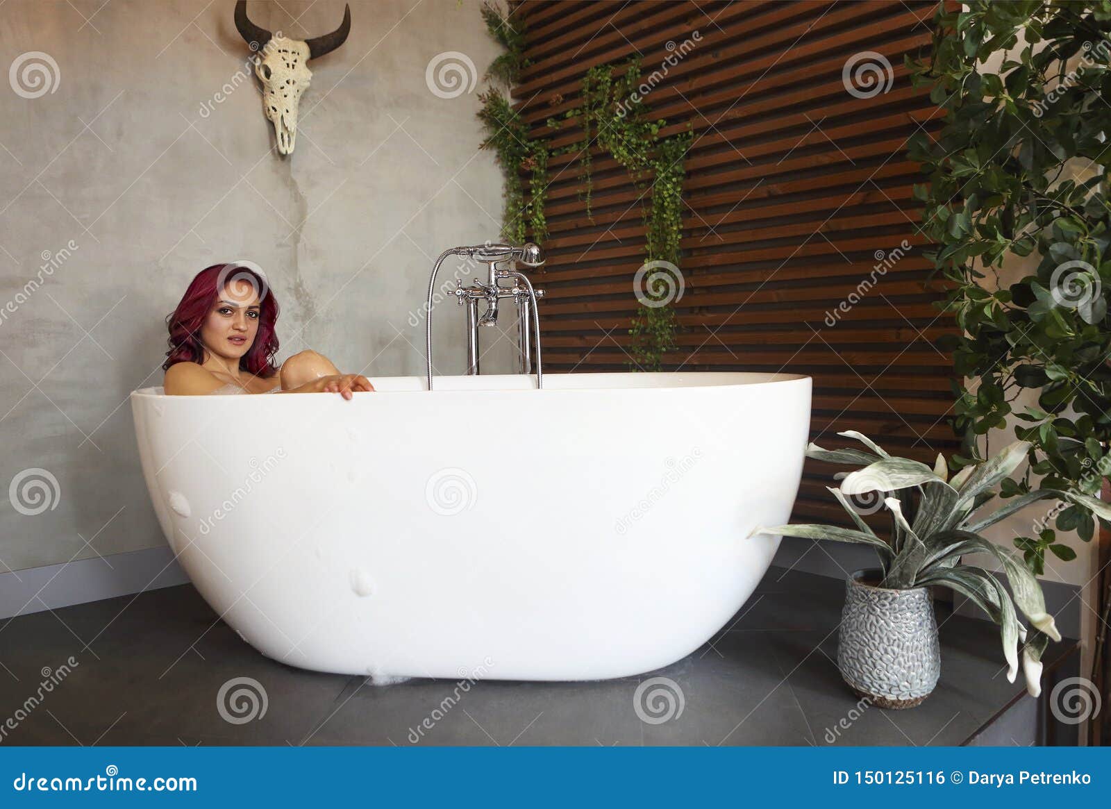 Happy Young Woman Relaxing in Bathtub Stock Photo - Image of hygienics ... Happy Young Woman Relaxing in Bathtub Stock Photo - Image of hygienics ...