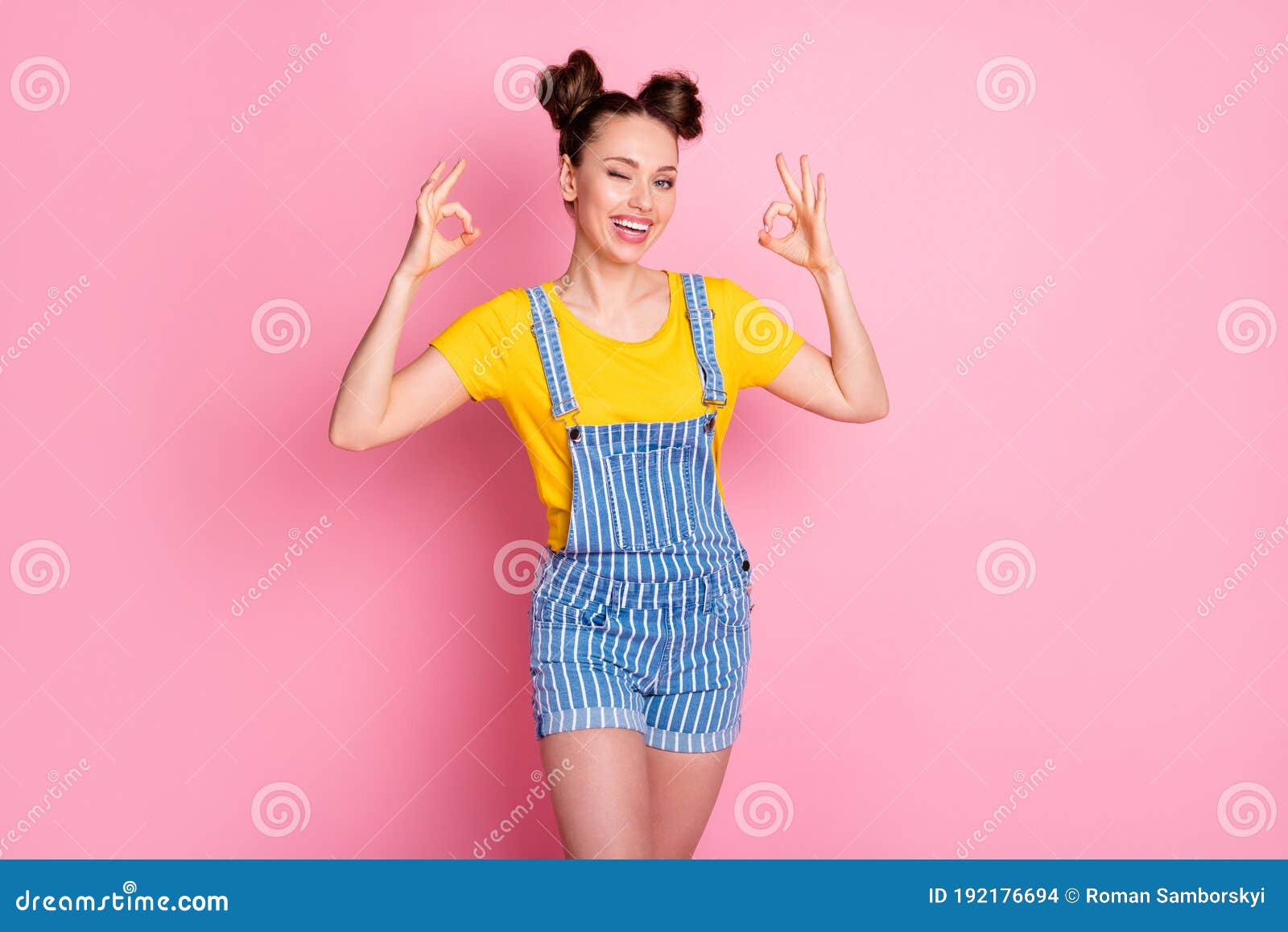 Portrait Of Her She Nice Attractive Pretty Lovely Cute Flirty