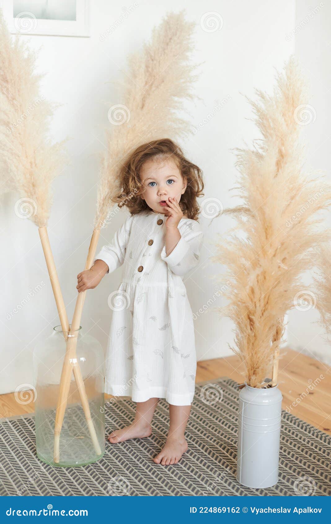 Portrait Of Her She Nice Looking Attractive Lovely Sweet Curious