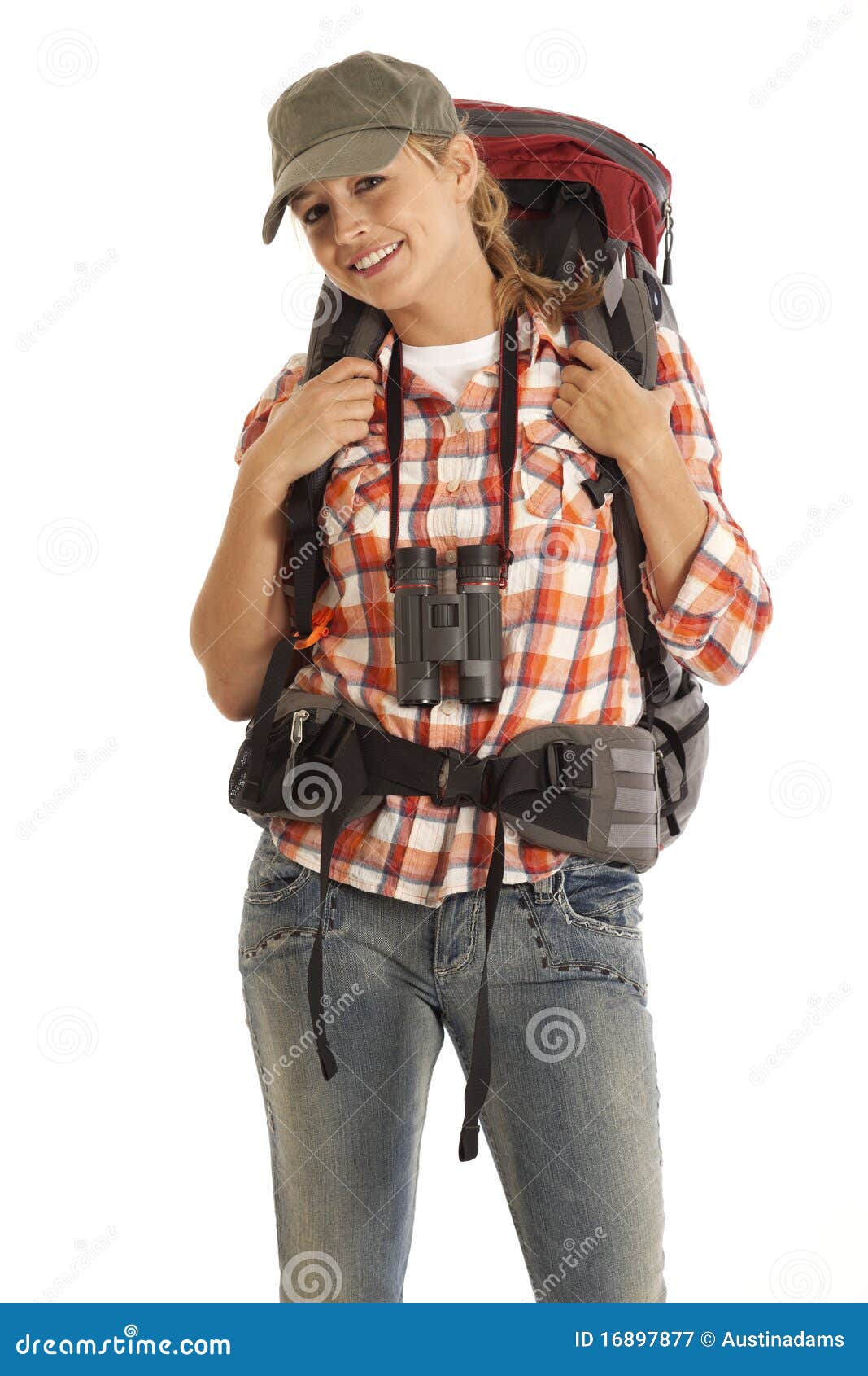 Portrait of hiker stock image. Image of hiking, smiling - 16897877