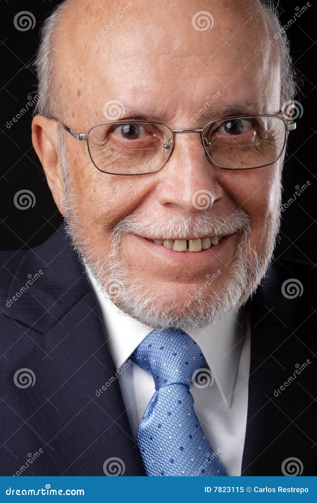 Portrait of Hispanic Senior Citizen Stock Image - Image of adult ...
