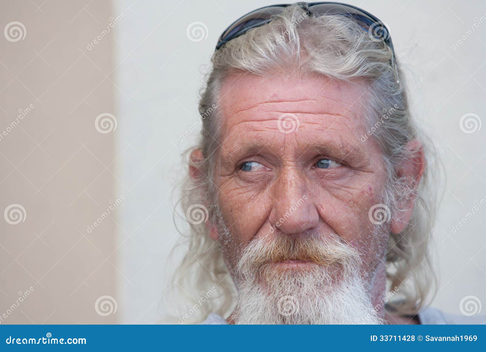 Portrait of homeless man stock photo. Image of homeless - 33711428