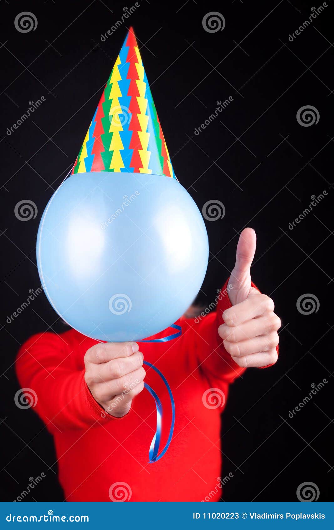 Portrait of a Humans Body with Balloon Stock Image - Image of dreaming ...