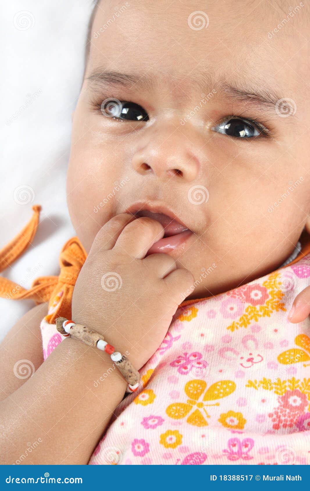 Portrait of Indian Baby stock image. Image of cheerful - 18388517