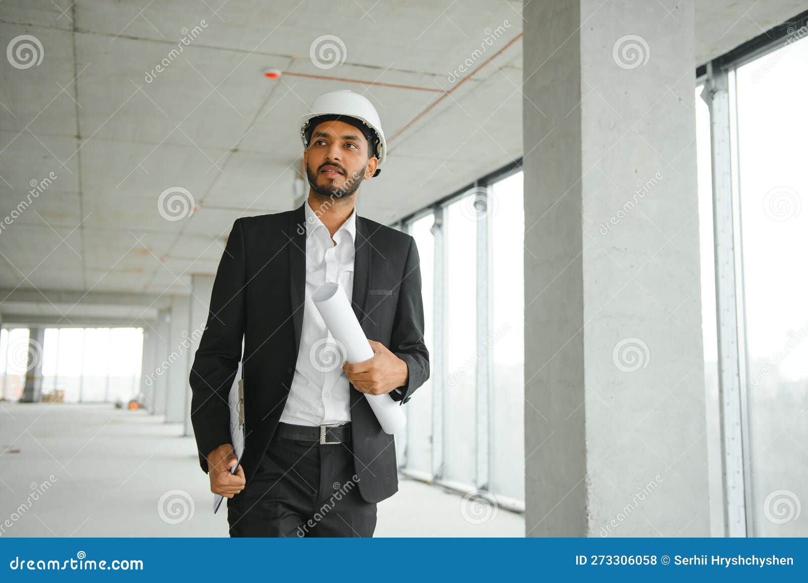 Portrait of a Indian Engineer Posing at the Camera Stock Photo - Image ...