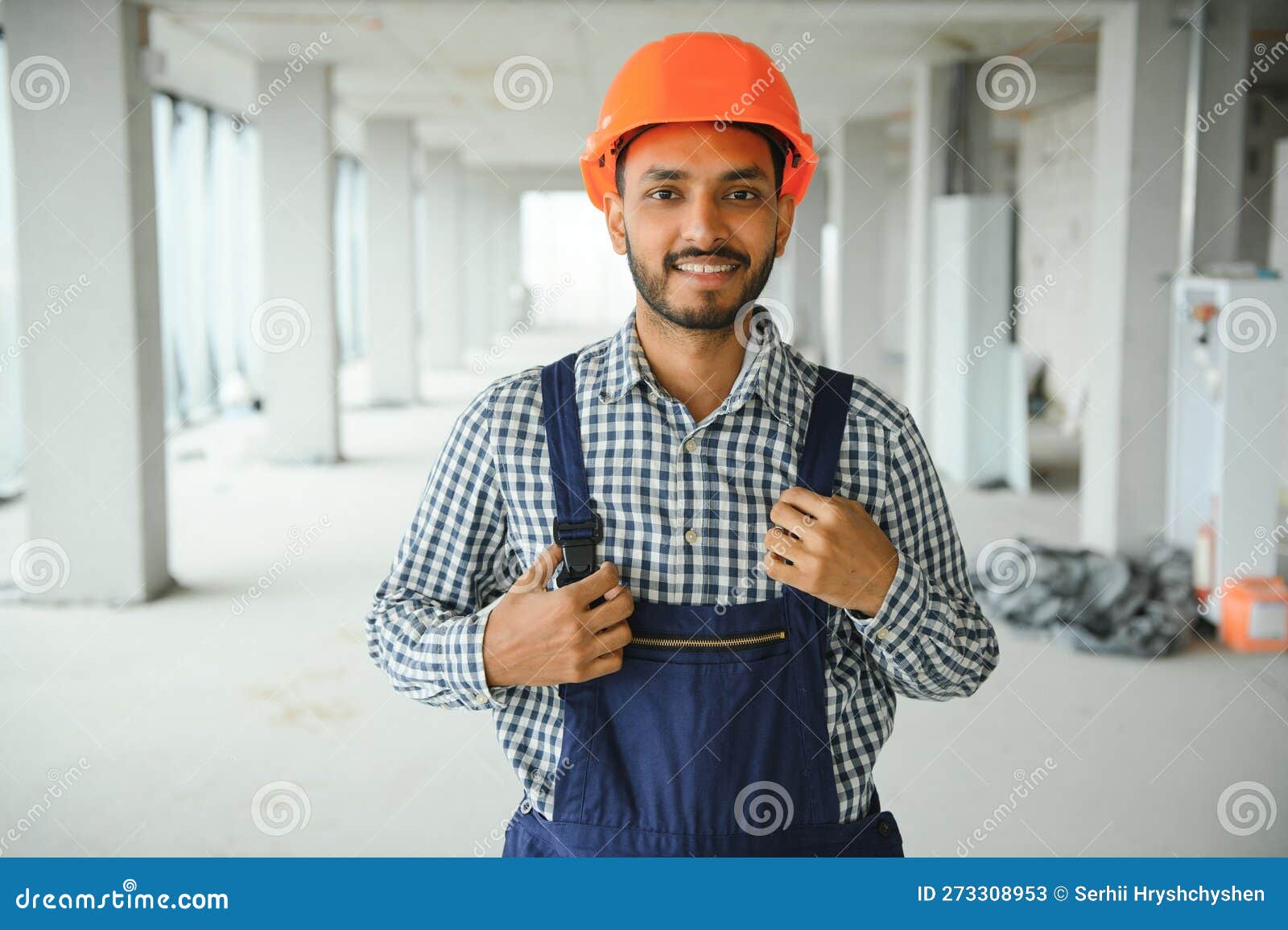 Portrait of a Indian Engineer Posing at the Camera Stock Image - Image ...