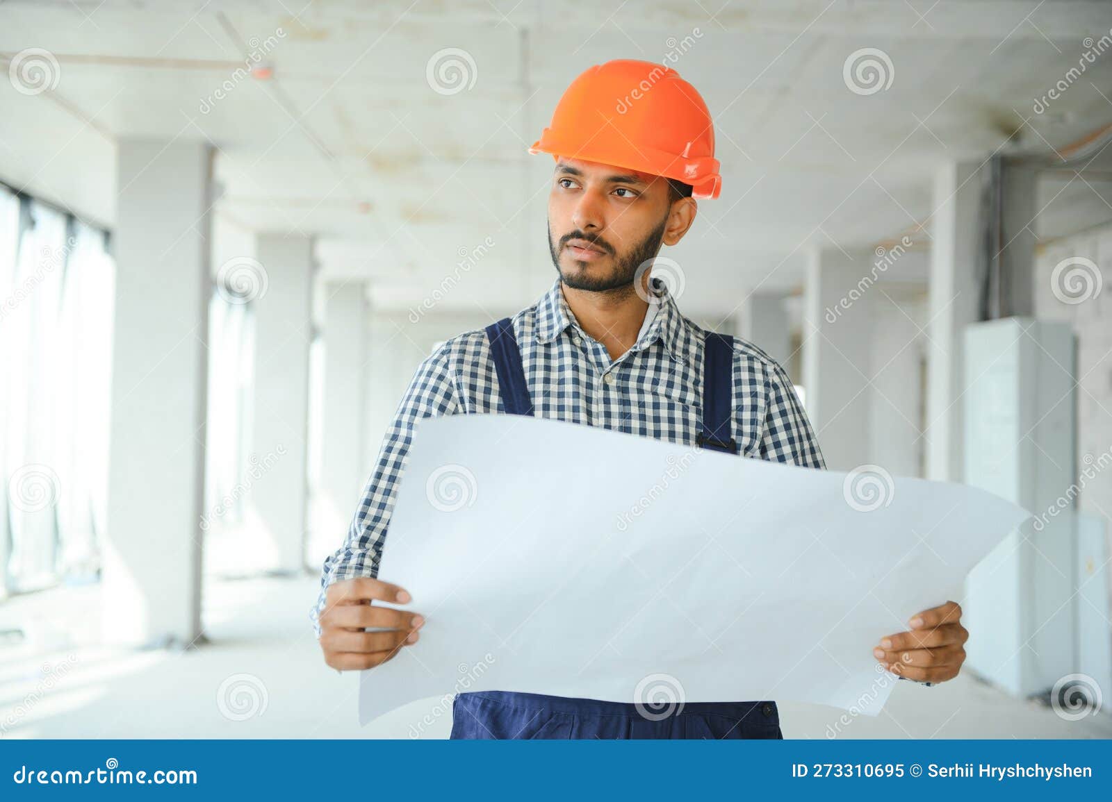 Portrait of a Indian Engineer Posing at the Camera Stock Image - Image ...