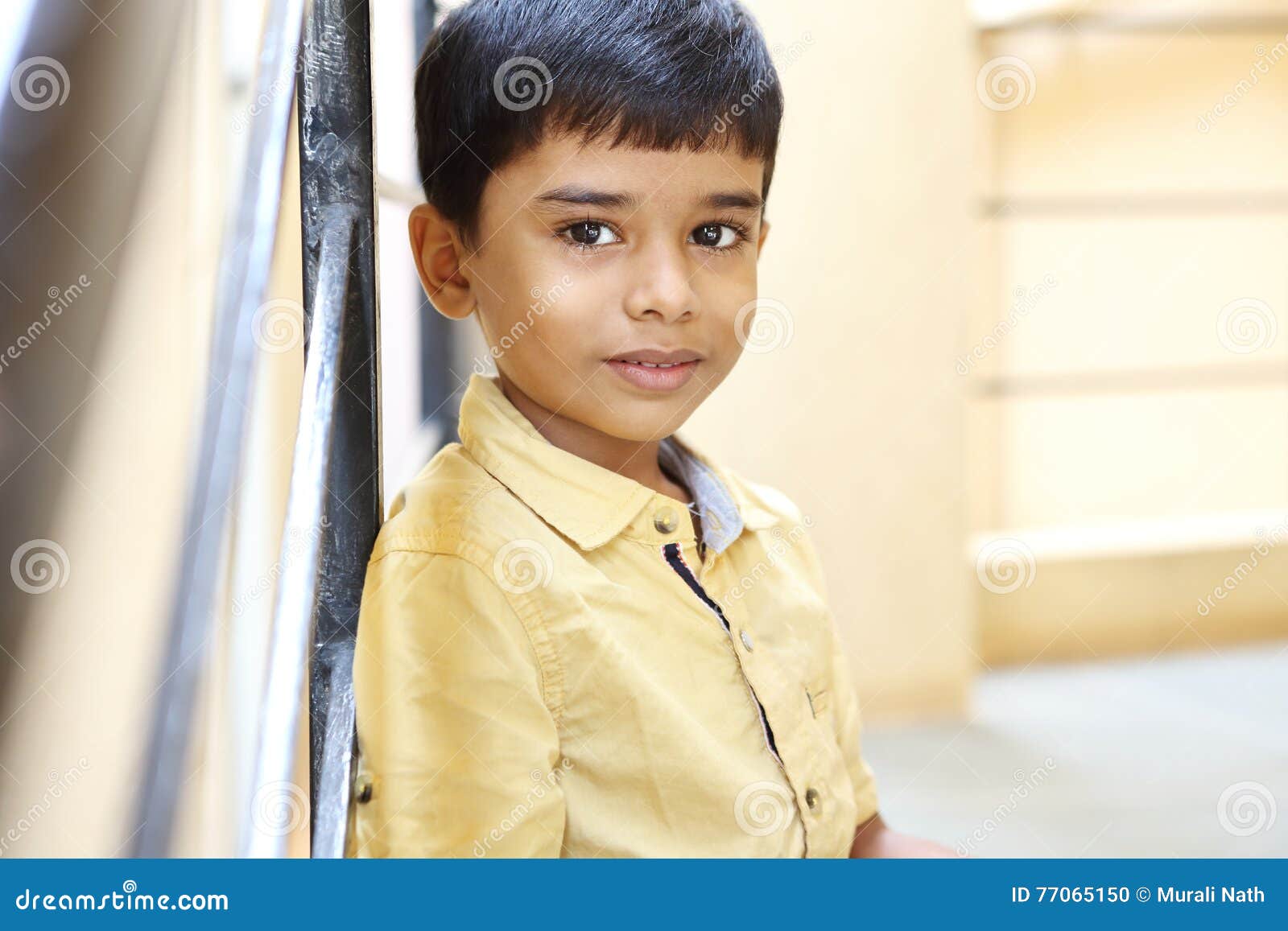 Portrait of Indian Little Boy Stock Photo - Image of childhood, small ...