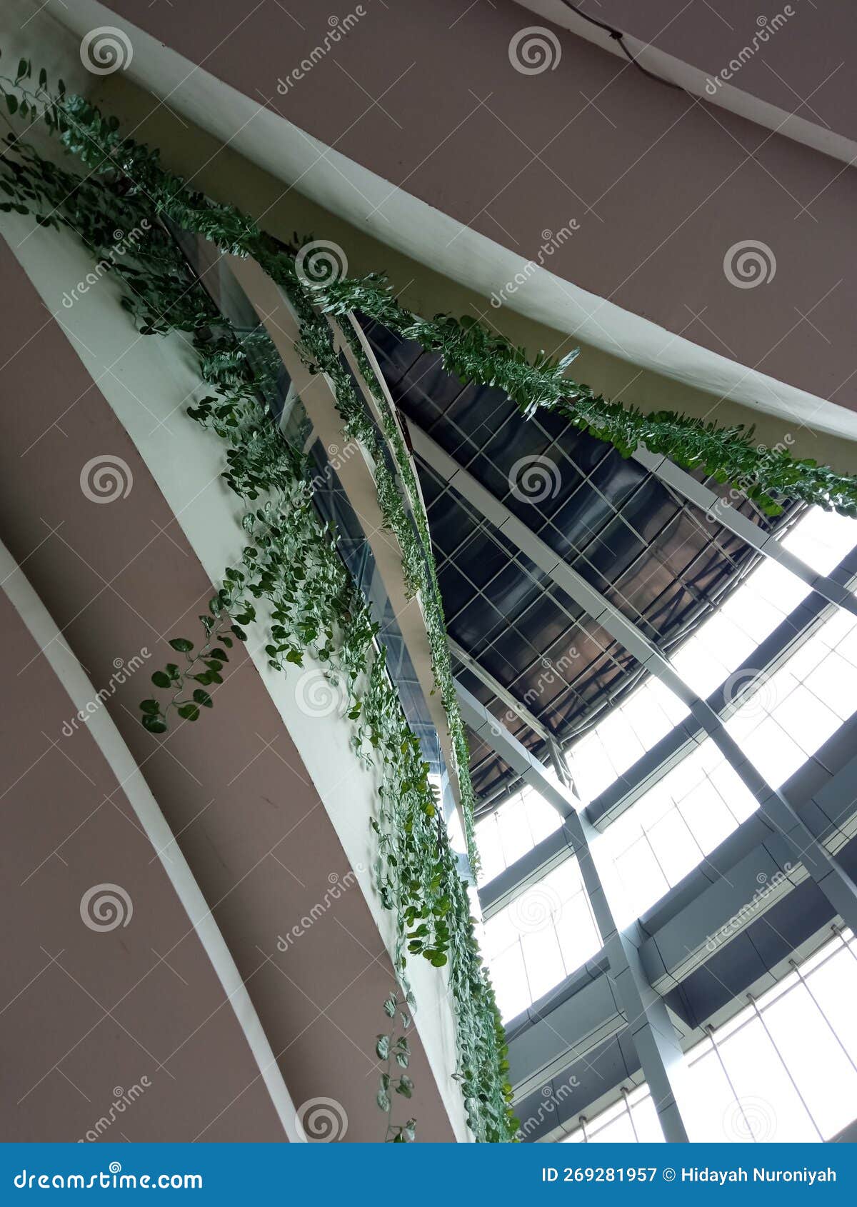 Portrait Indoor in the Library Building Stock Image - Image of building ...