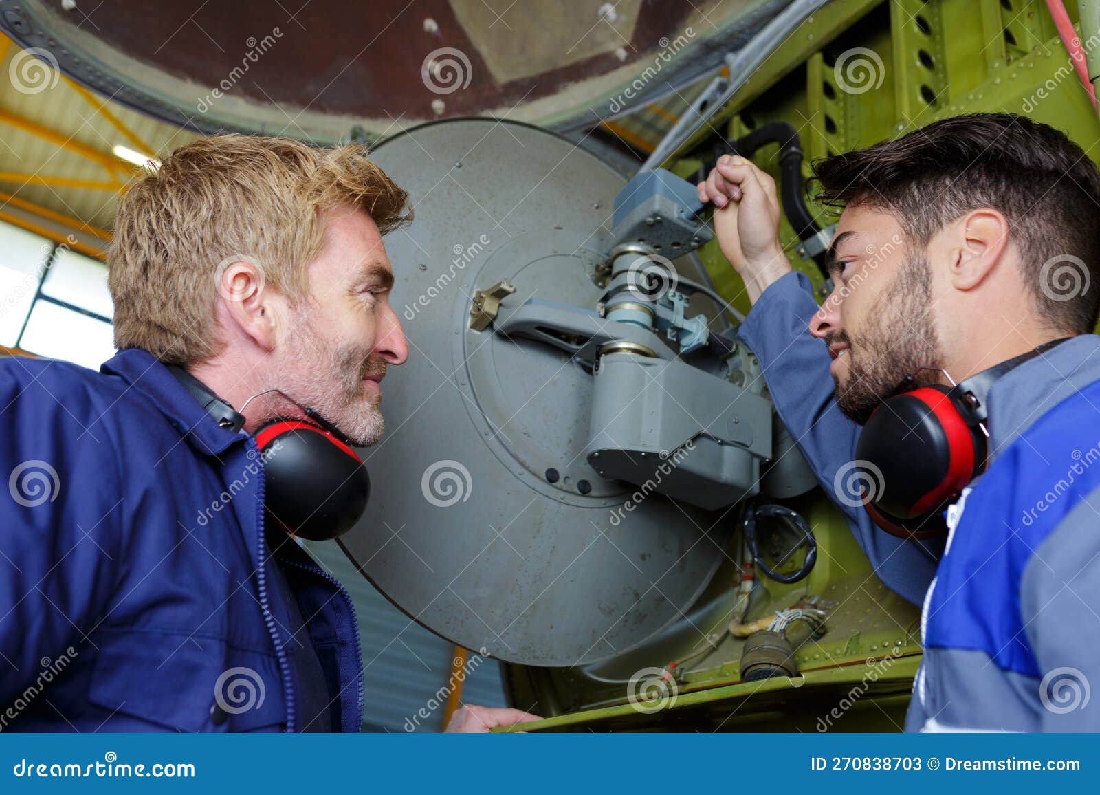 Portrait Industrial Engineers at Work Stock Image - Image of industrial ...