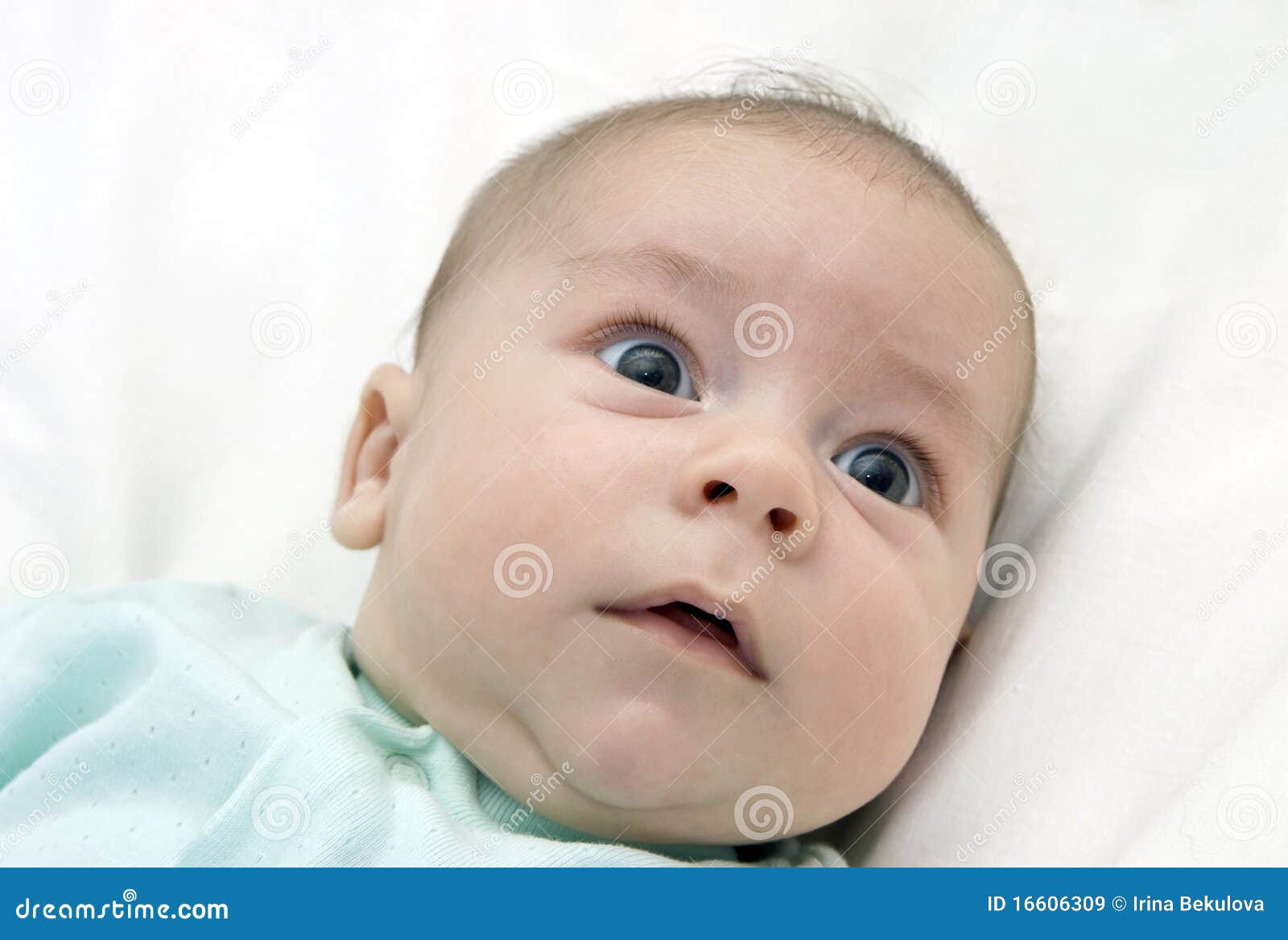 Portrait infant stock image. Image of person, child, children - 16606309