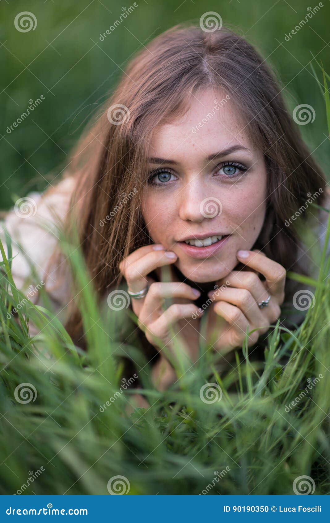 Portrait of an Italian Girl Stock Photo - Image of outdoor, looking ...