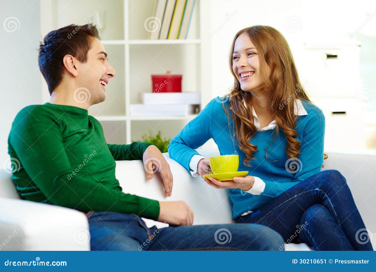 Friends chatting stock image. Image of feminine, friendly - 30210651