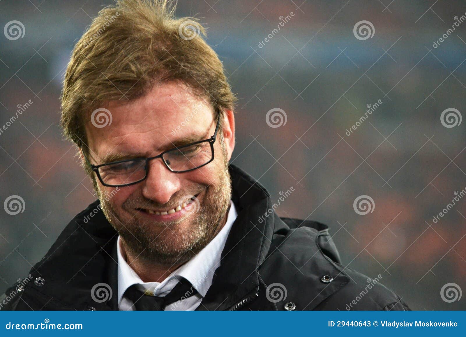 Portrait of Jurgen Klopp editorial stock photo. Image of game - 29440643