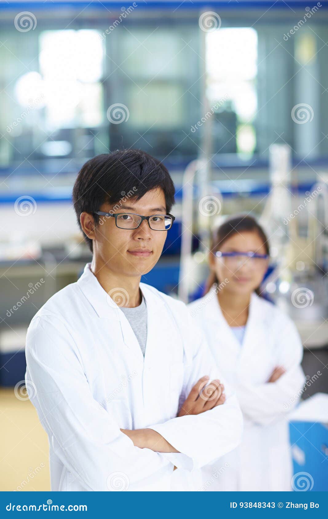 Portrait of Laboratory Scientist in the Lab Stock Image - Image of ...