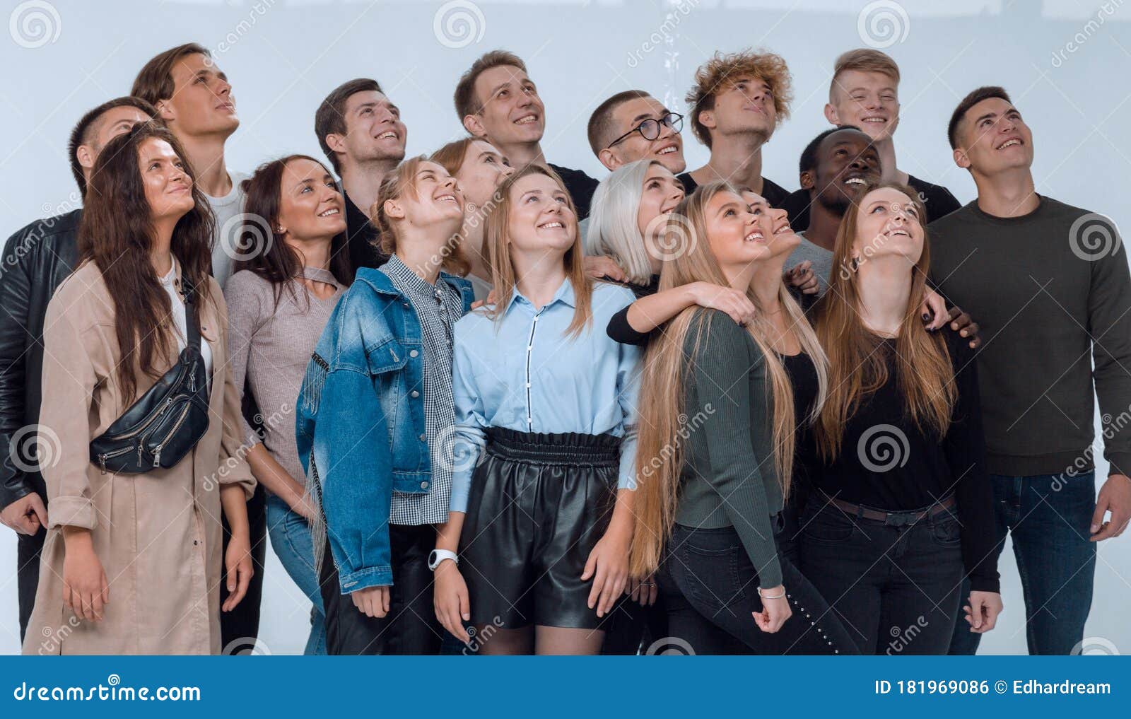 Portrait of a Large Group of Diverse Young People. Stock Photo - Image ... Portrait of a Large Group of Diverse Young People. Stock Photo - Image ...