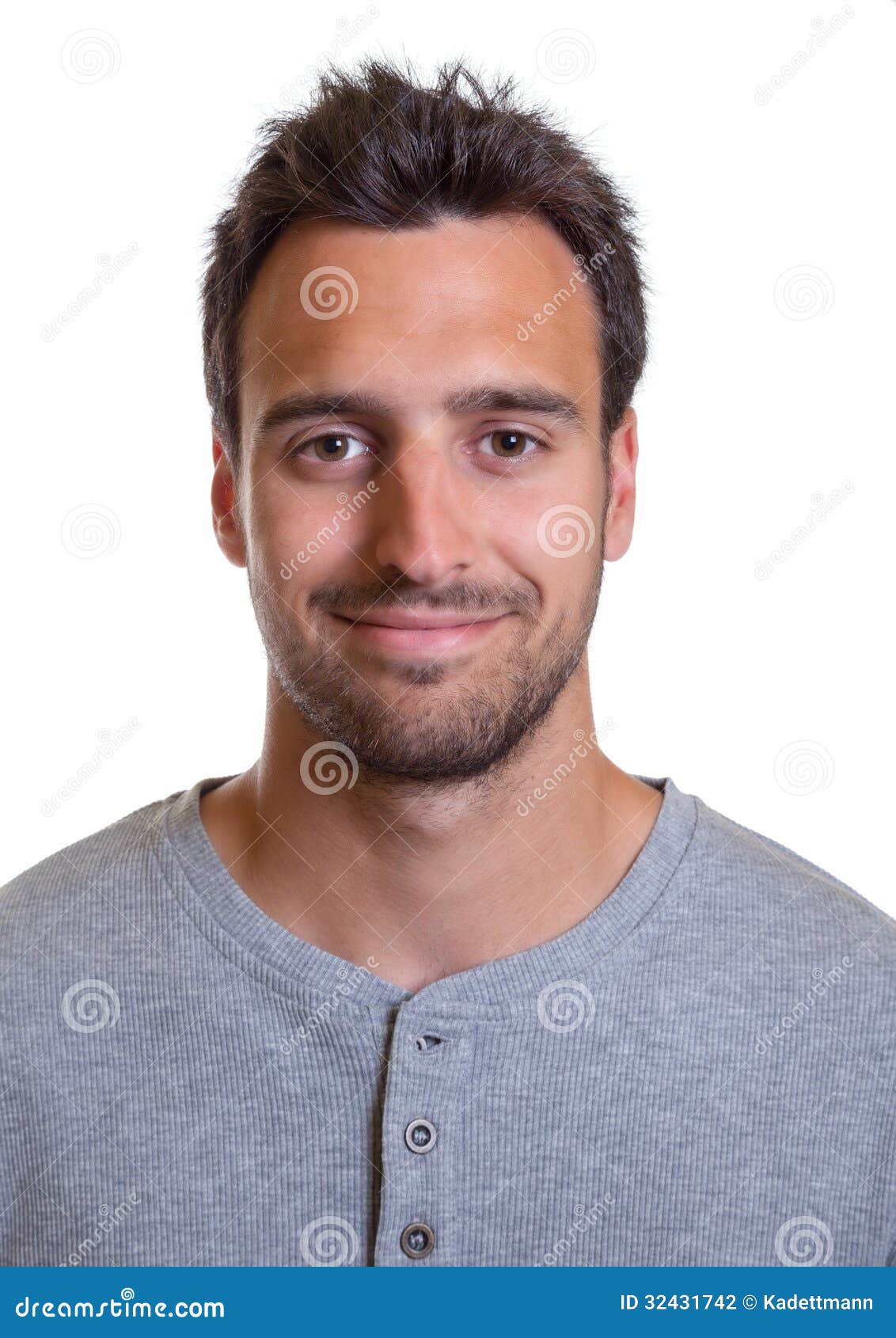 Portrait of a latin man stock photo. Image of casual - 32431742