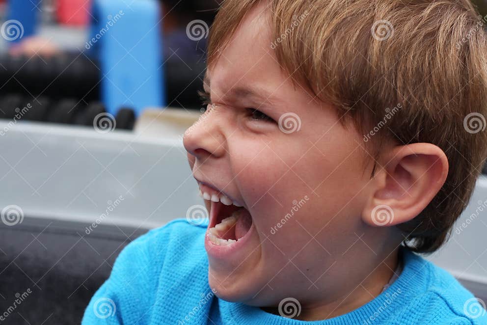 Portrait of laughing boy stock photo. Image of joke, cracking - 15179258