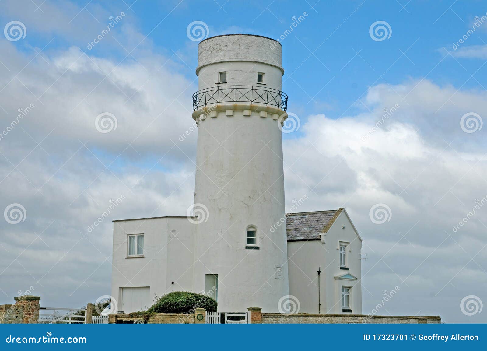 Portrait of the lighthouse stock image. Image of hunstanton - 17323701