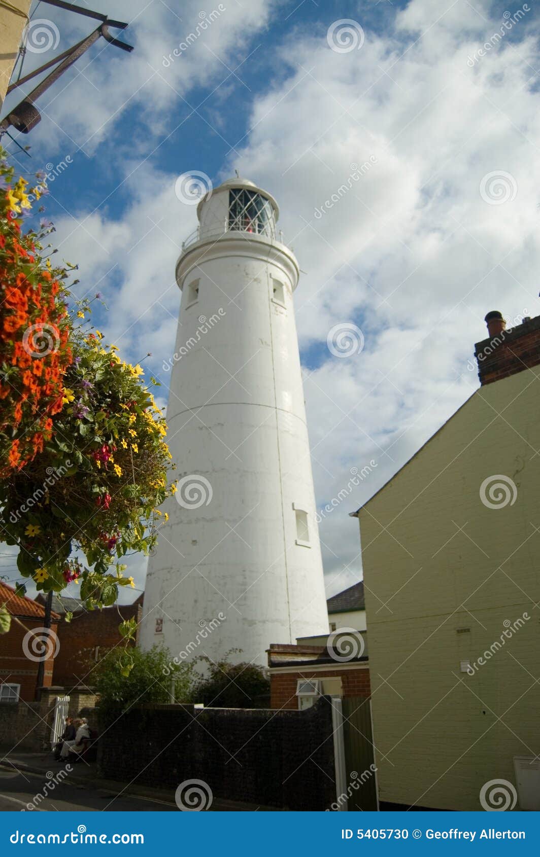 Portrait of a lighthouse stock photo. Image of travel - 5405730