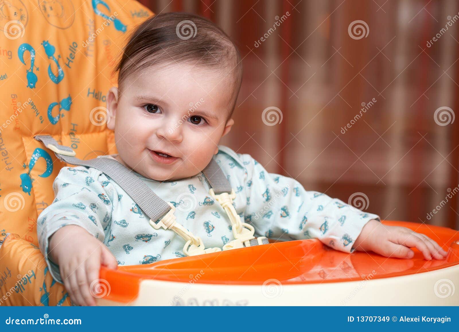 Portrait of a little kid stock image. Image of isolated - 13707349