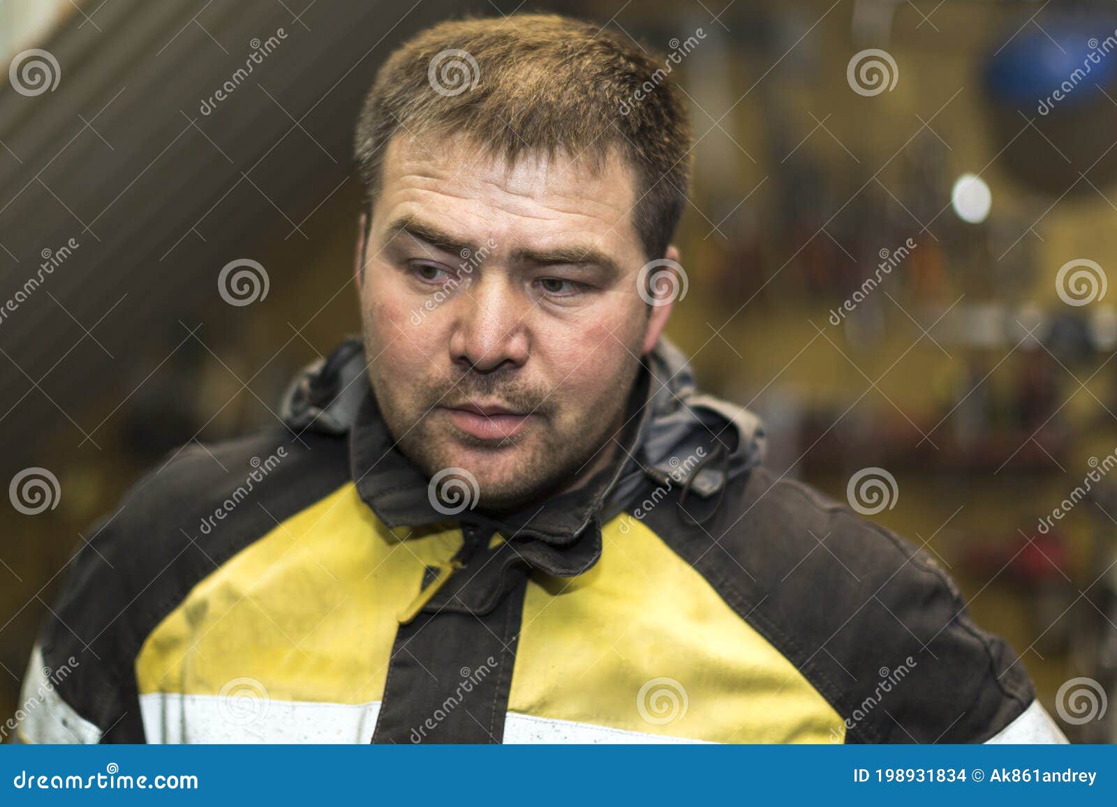 Portrait of a Locksmith in the Workplace Stock Photo - Image of ...