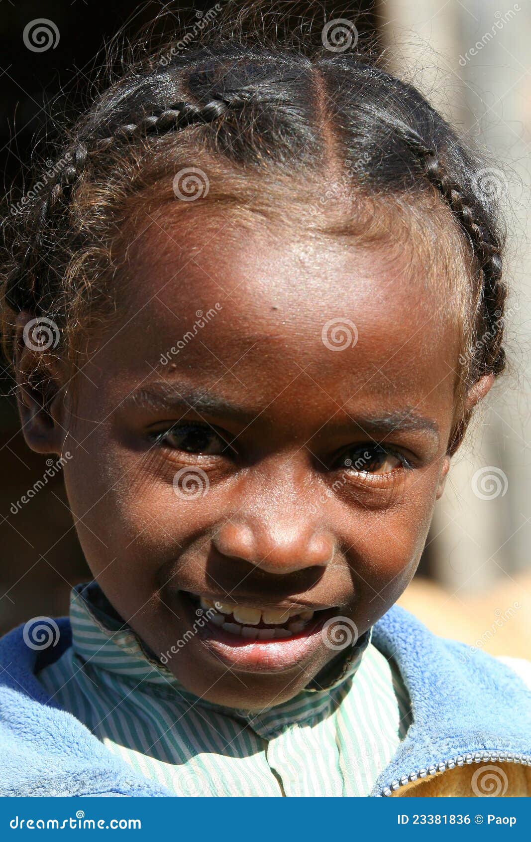 Portrait of a Malagasy Girl Editorial Photo - Image of expressive, cute ...