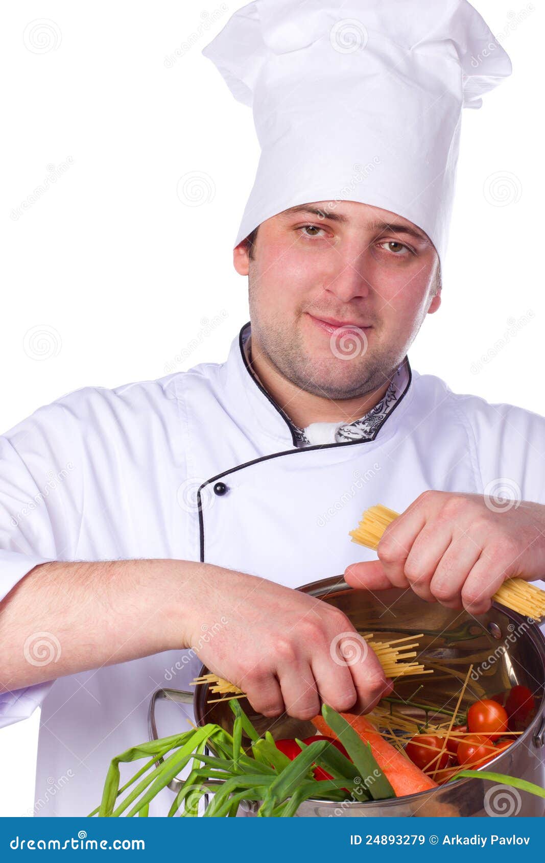 Portrait male chef stock image. Image of food, adult - 24893279