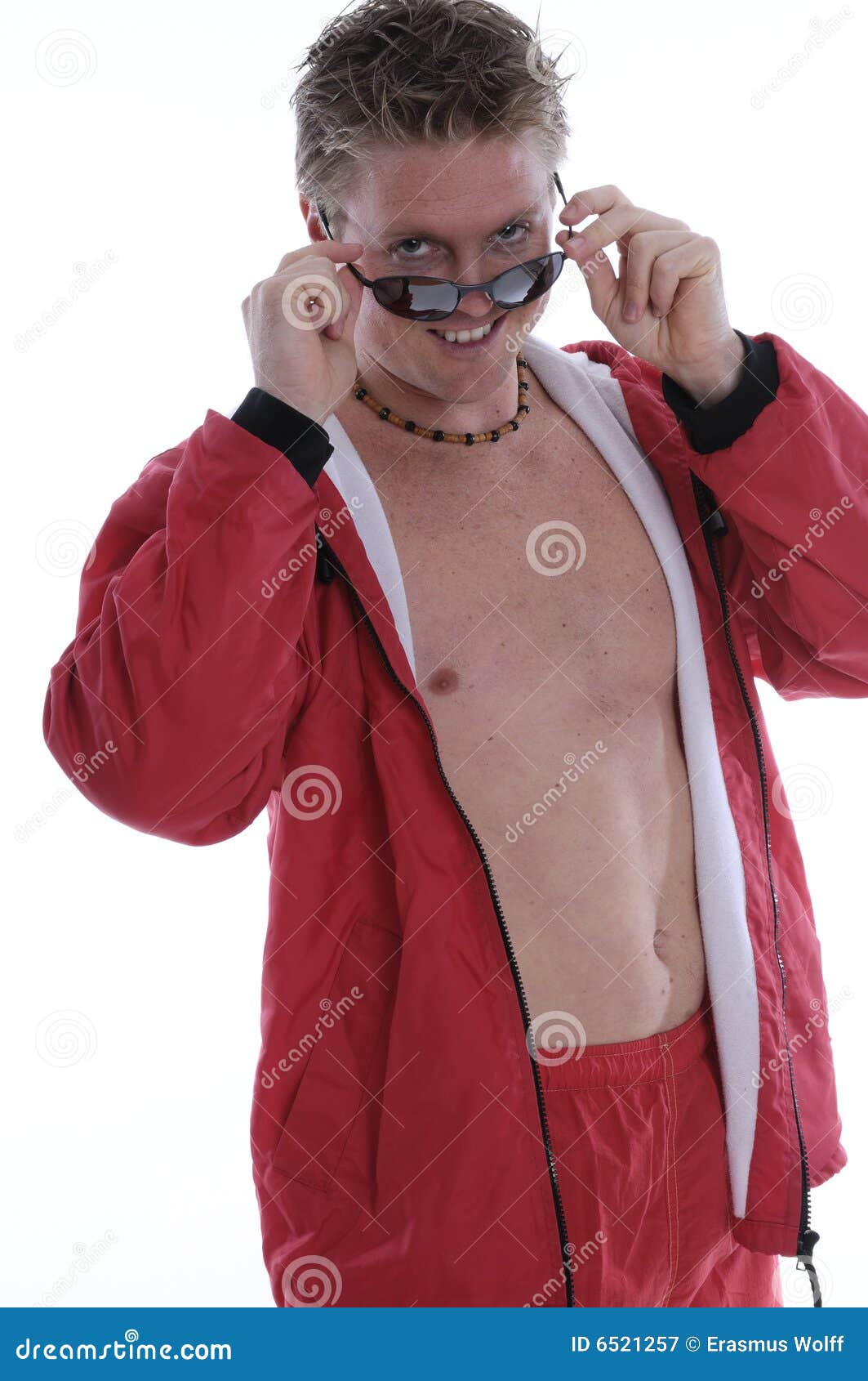 Portrait of male lifeguard stock image. Image of swimmer - 6521257