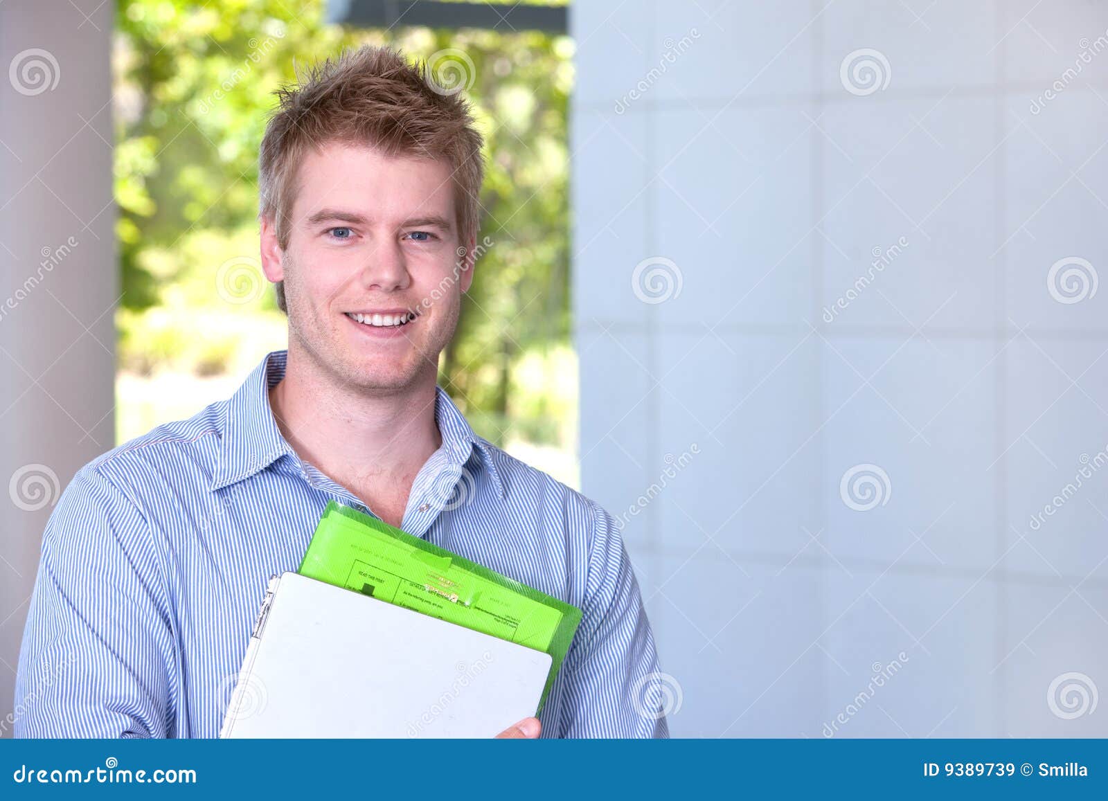 Portrait of male student stock image. Image of education - 9389739