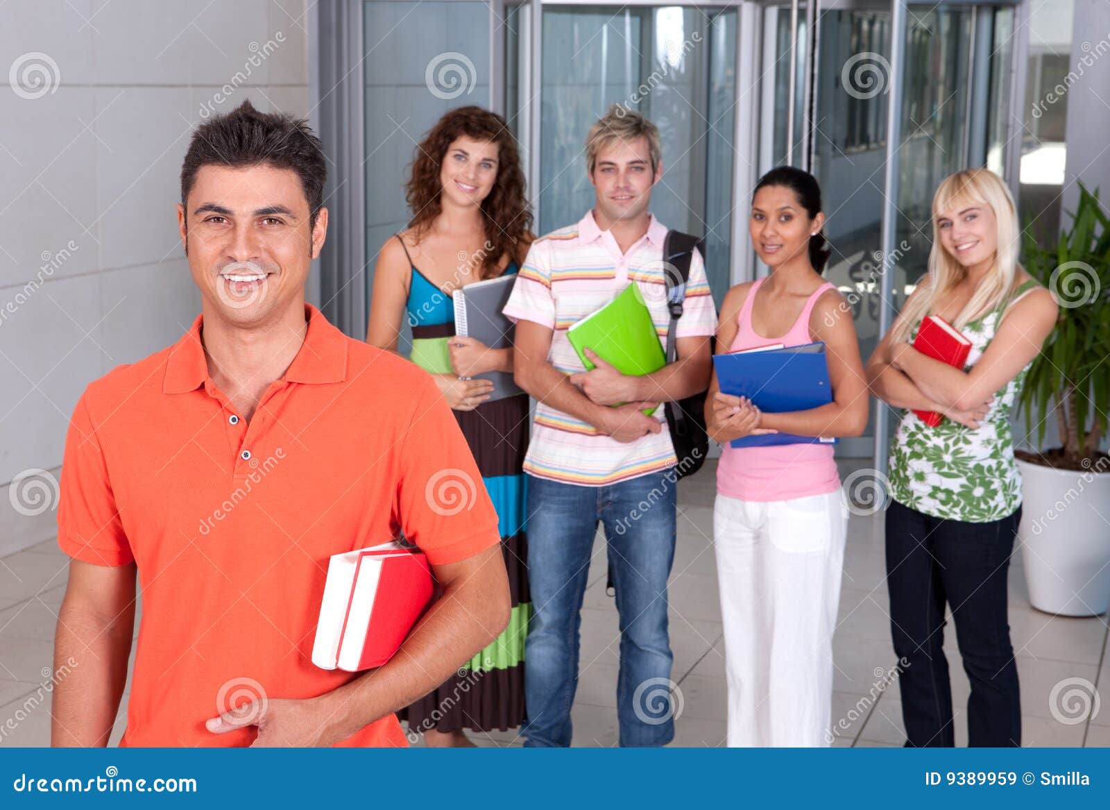 Portrait of male student stock image. Image of happiness - 9389959