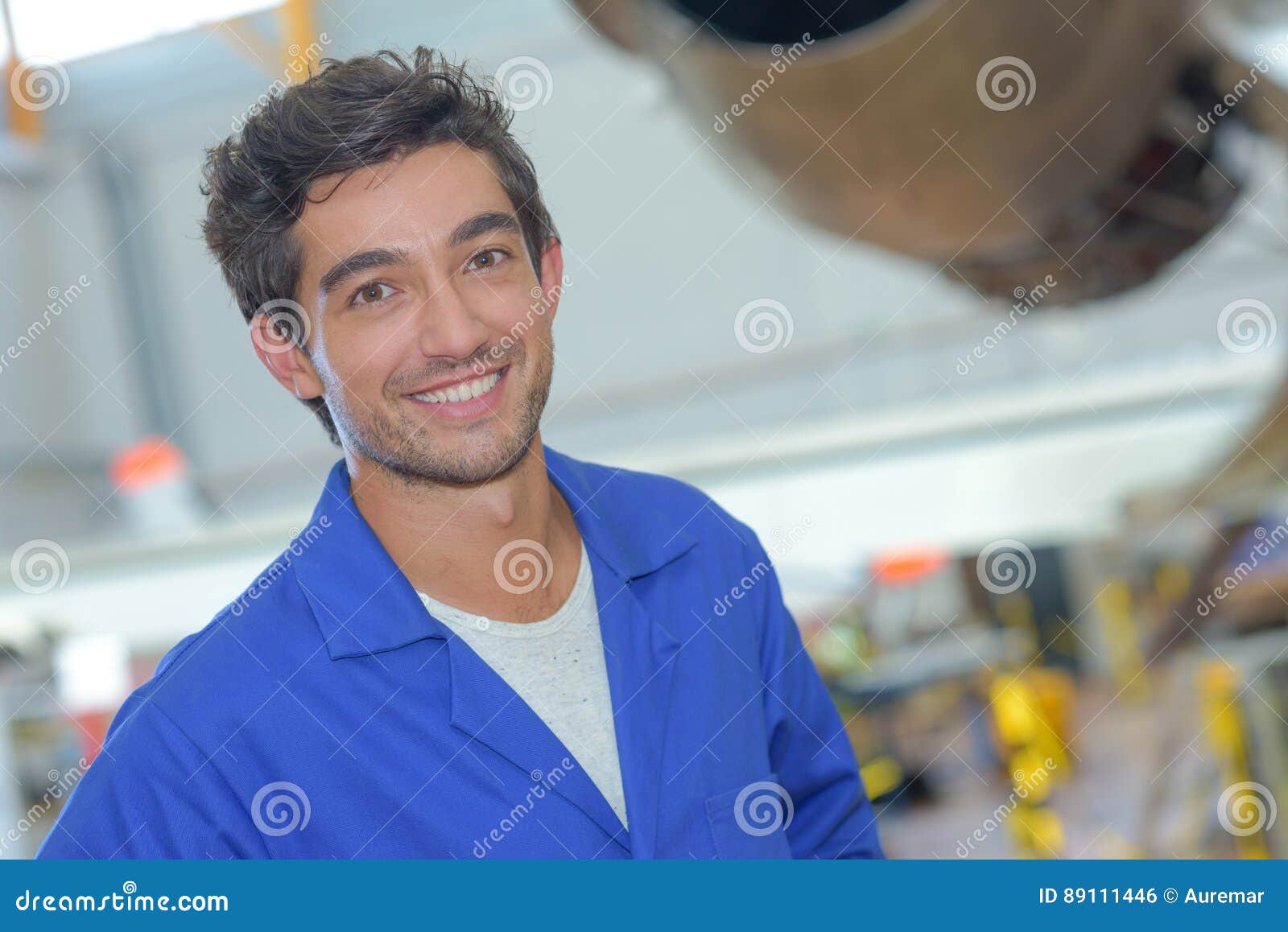 Portrait Man in Blue Jacket Stock Photo - Image of designer, occupation ...