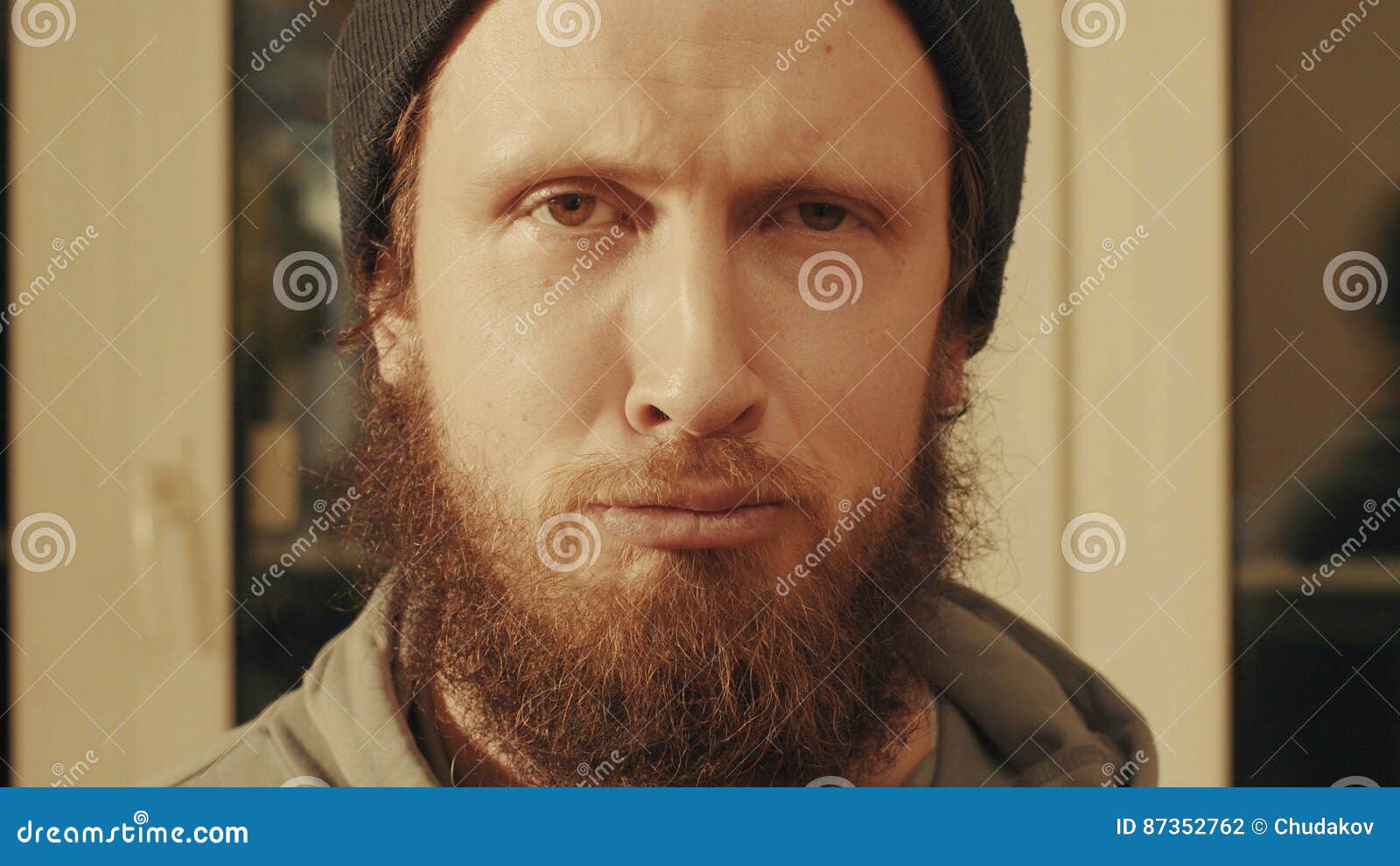 Portrait of the Man Just Looking in Camera. Stock Photo - Image of ...