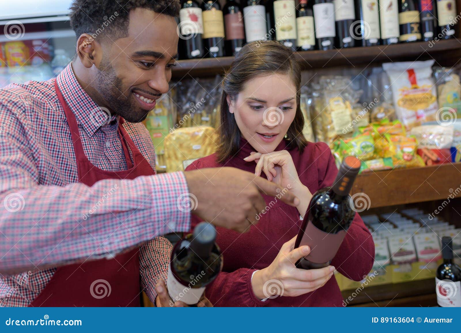 Portrait Man Selling Wine during Wine Tasting Stock Photo - Image of ...
