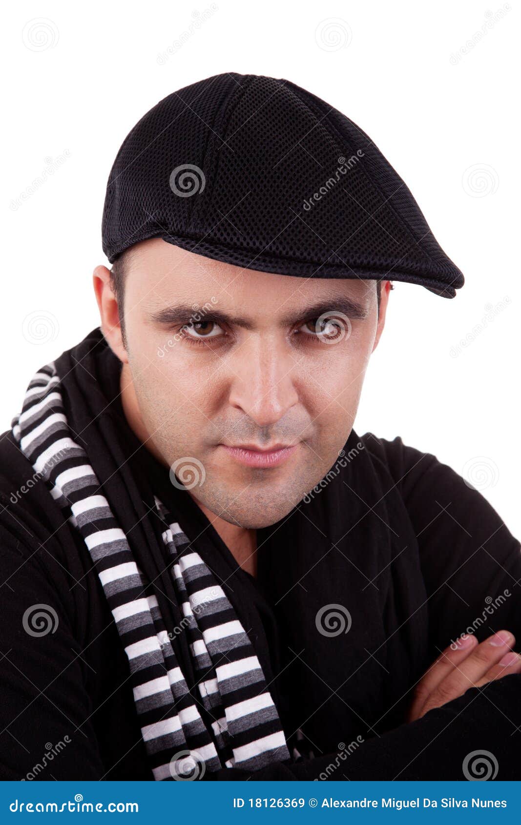 Portrait of a man serious stock image. Image of serious - 18126369
