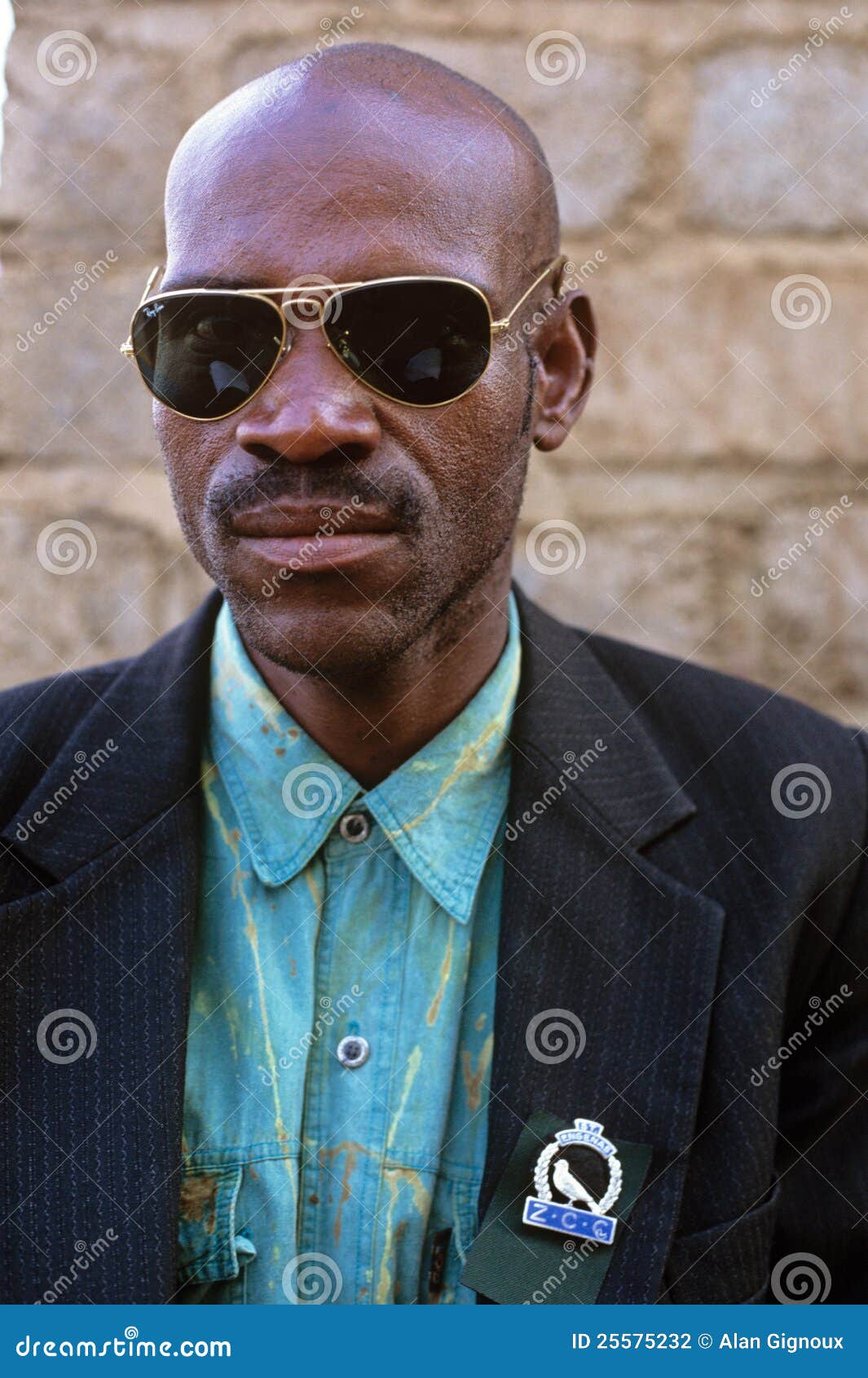 Portrait of a Man in South Africa Editorial Photography - Image of ...