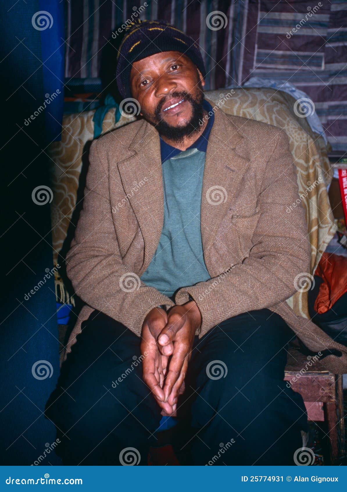 Portrait of a Man, South Africa Editorial Photo - Image of vertical ...
