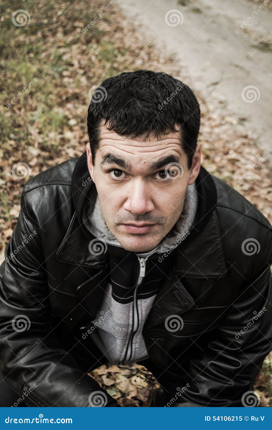 Portrait of a man. stock image. Image of optimistic, good - 54106215