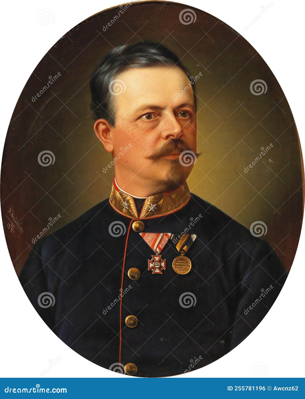 Portrait of a Colonial Officer Editorial Photo - Image of formal, army ...