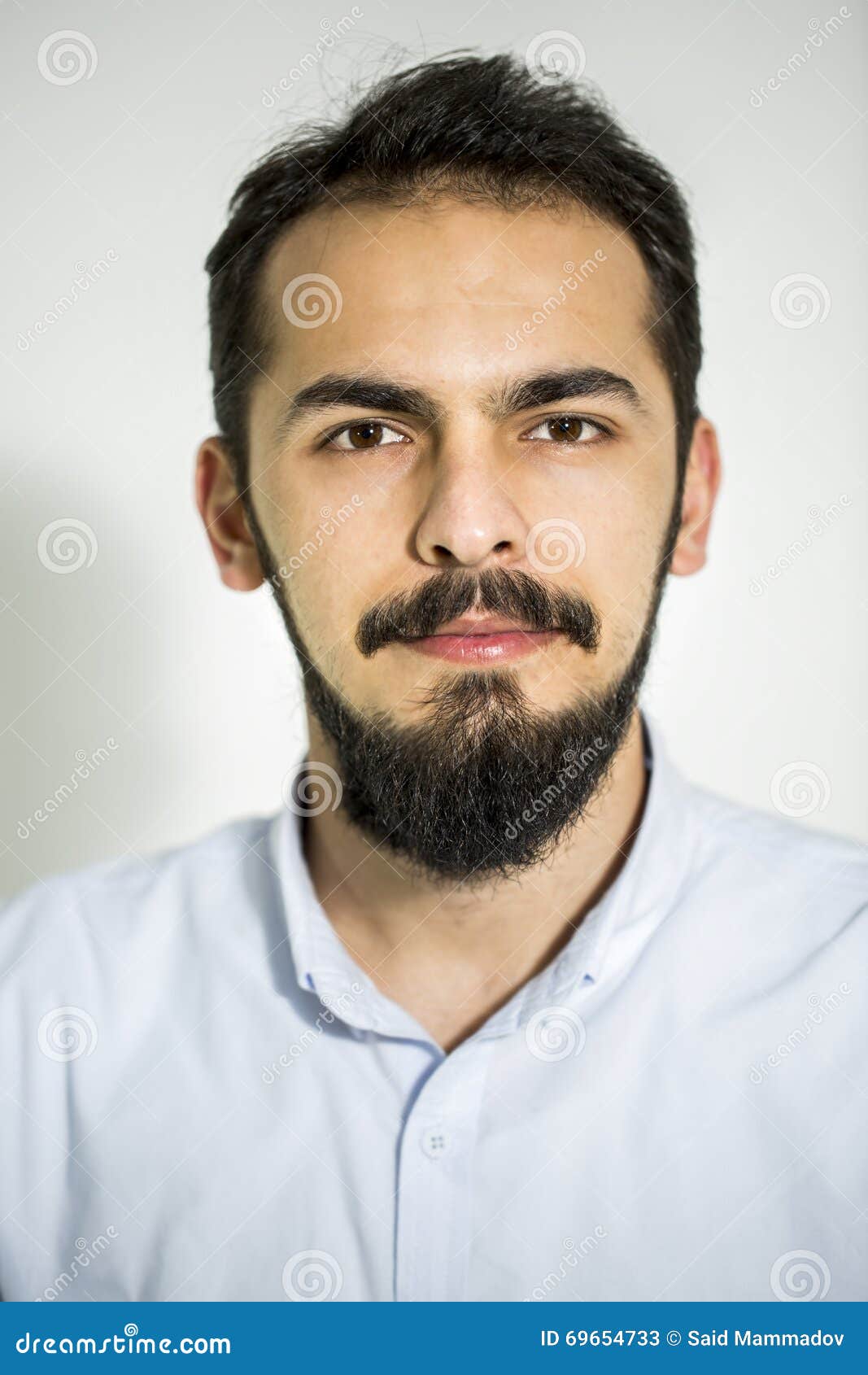 Portrait of masculinity. stock image. Image of face, human - 69654733
