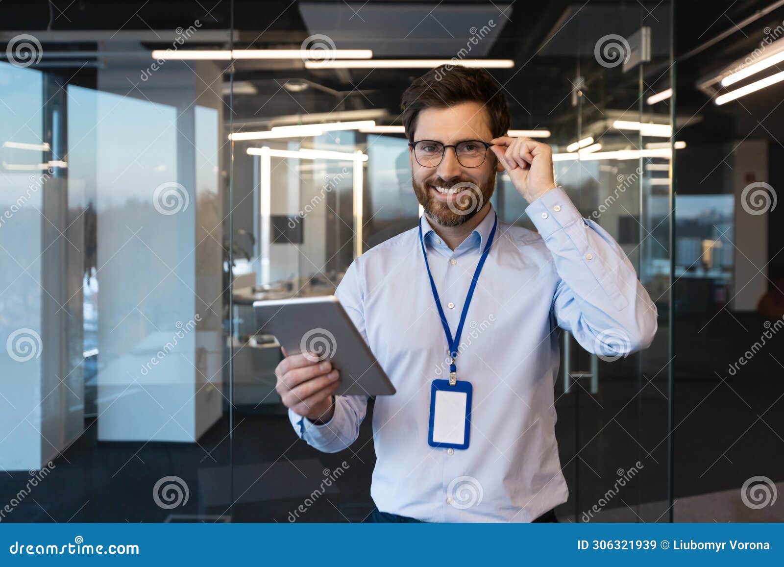 Portrait of Mature Experienced Programmer System Administrator, Man ...