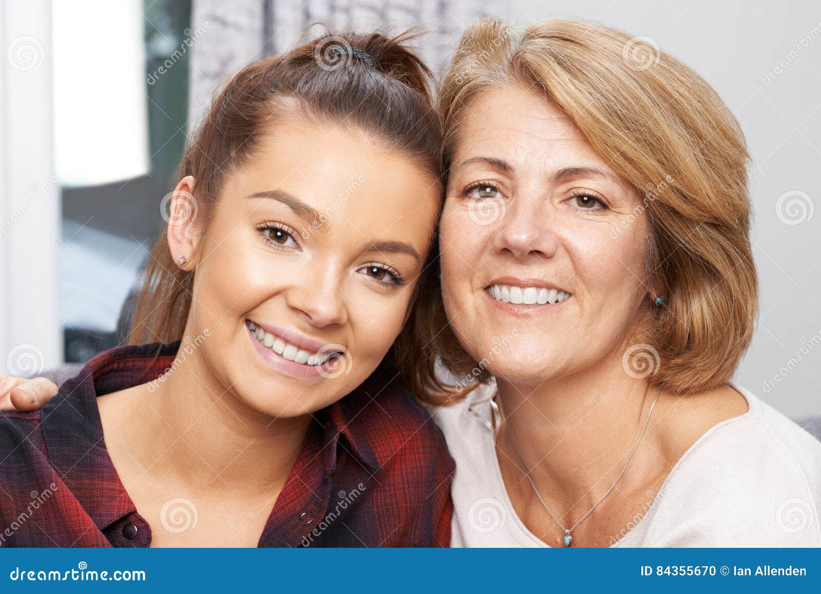 Portrait of Mature Mother with Teenage Daughter Stock Photo - Image of ... Portrait of Mature Mother with Teenage Daughter Stock Photo - Image of ...