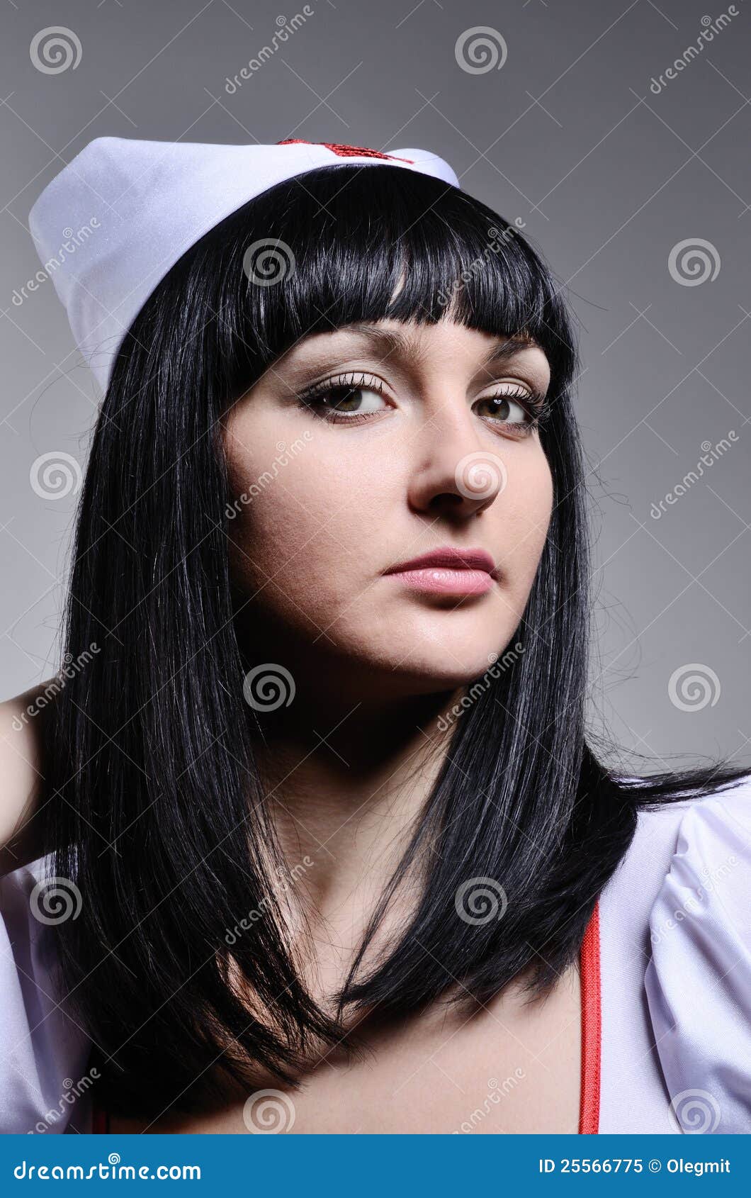Portrait of a Medical Nurse Stock Image - Image of sincere, look: 25566775