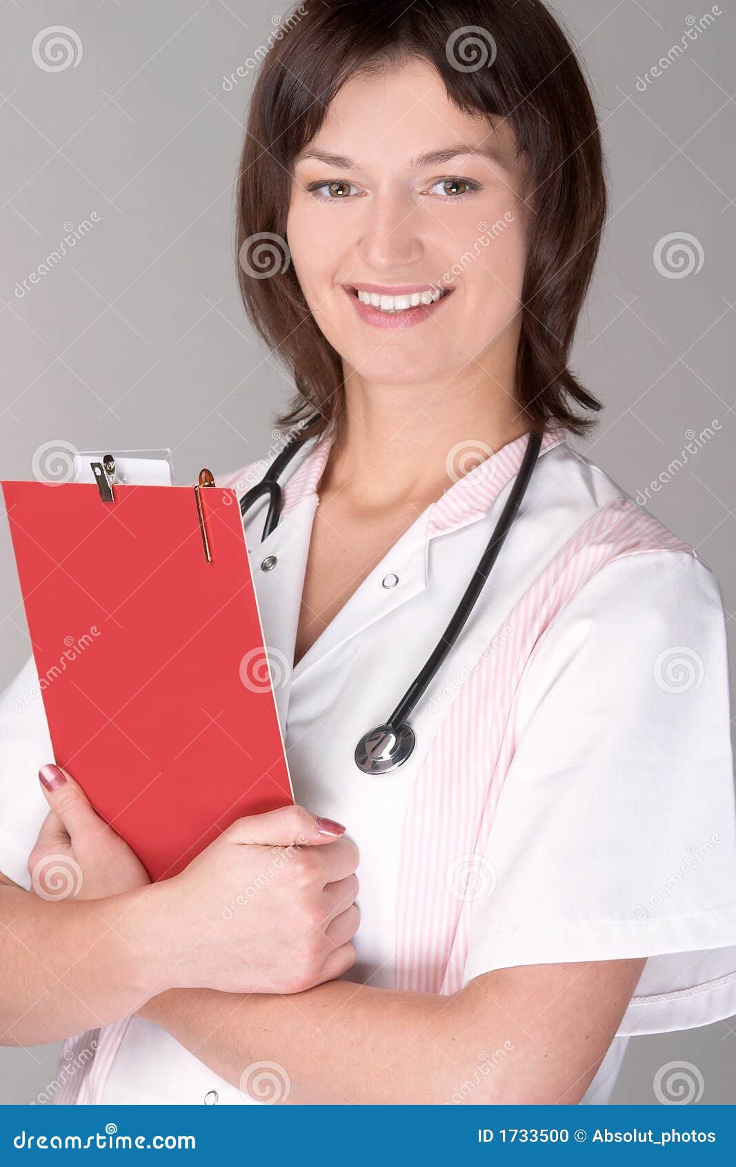 Portrait of a Medical Professional Stock Photo - Image of smiling ...