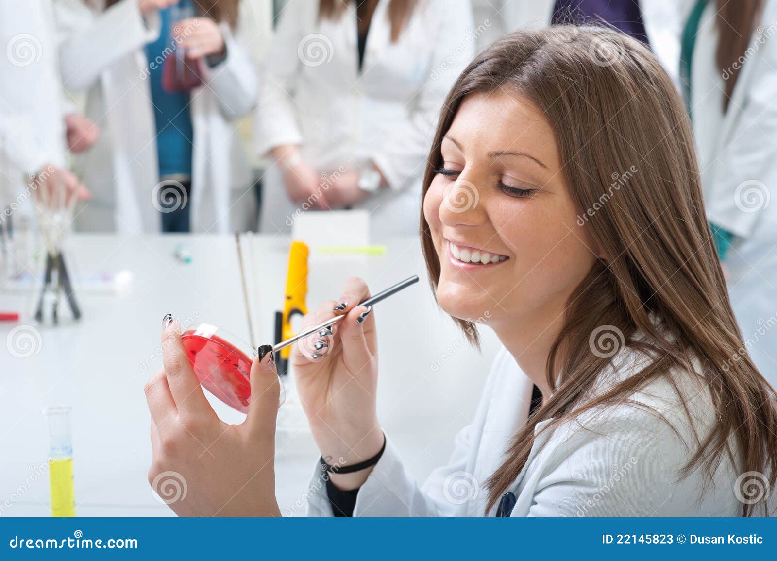 Portrait of Medical Student Stock Image - Image of student, adult: 22145823